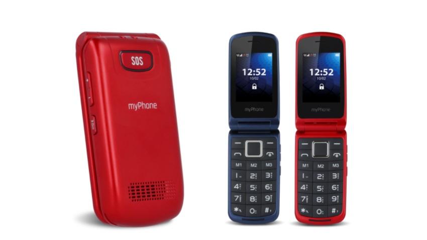 Klasyczny MyPhone Flip 3 z klapką w promocji o 70 złotych taniej ...